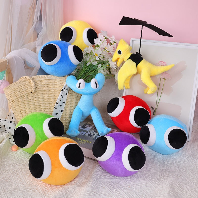 New Rainbow Friend Blue Drool Monster Plush Filled Doll Gift for Frien ...