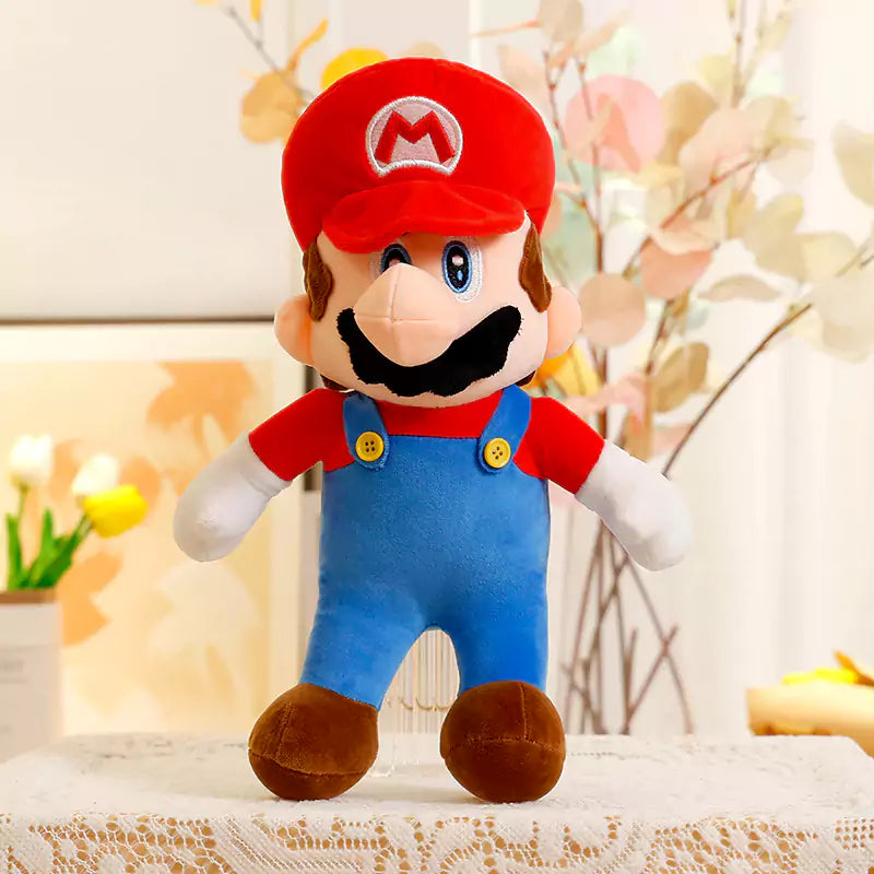 Fun Mario character design plush stuffed doll as a gift for friends ...